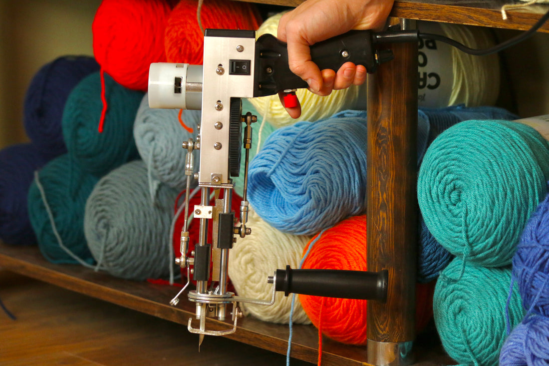 Tufting Machines and Supplies for Rug Making | Rugs Reimagined